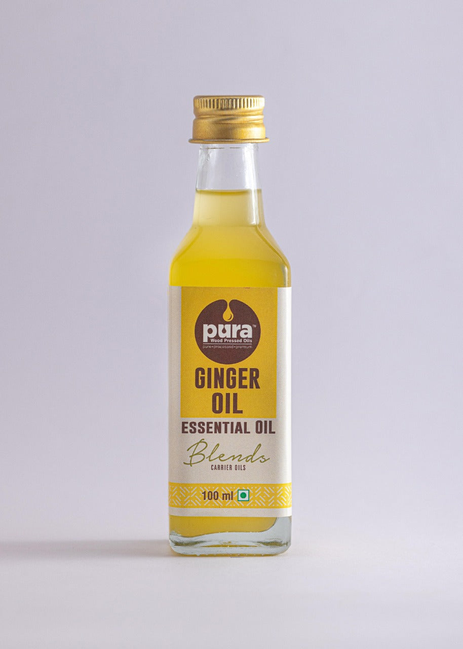 Organic Cold Pressed Ginger Oil - Pura Oils I India– puraoils
